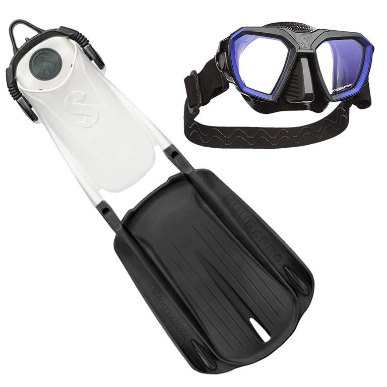 SCUBAPRO SuperNova White D-Mask Set – SCUBA.co.za