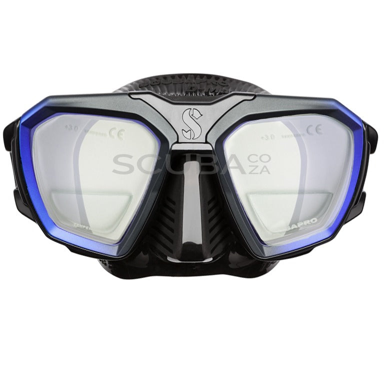 SCUBAPRO D-Mask Bi-Focal Lens Mask (Std / Mid Fit) (+Bi-Focal Lenses ...